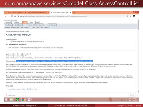 Lecture 4 Access Control Policies Pdf
