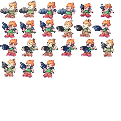 Pixel Pico Spritesheet By Rafapixelruky On Deviantart