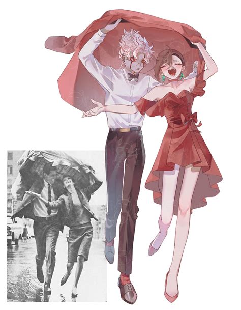 Ayase Momo Takakura Ken And Takakura Ken Dandadan Drawn By Nnagi3