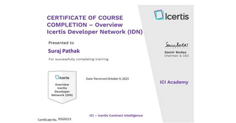 Suraj Pathak On Linkedin Overview Icertis Developer Network Idn