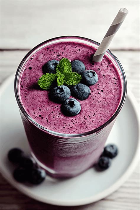Blueberry Smoothie Recipe Thats Simple And Delicious