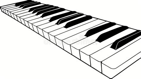 Keyboard Outline Computer Input And Typing Tool Vector Design Generative Ai Stock Vector