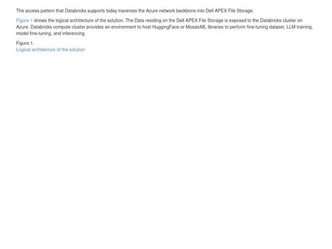 access pattern genai on dell apex file storage for azure using