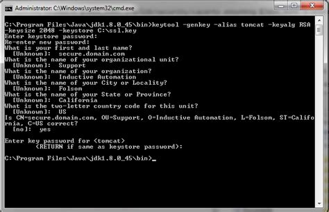 Installing A Ssl Certificate Inductive Automation Help Center