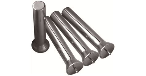 Rev A Shelf DPS PEG 4SS Wood Classics 6 Stainless Steel Pegs For Wood Peg Boards Pack Of 4