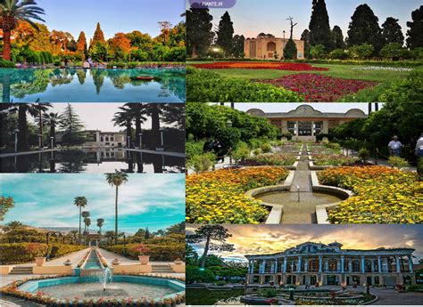 6 باغ مهم از زیباترین و دیدنی ترین باغ های تاریخی و معروف شیراز را