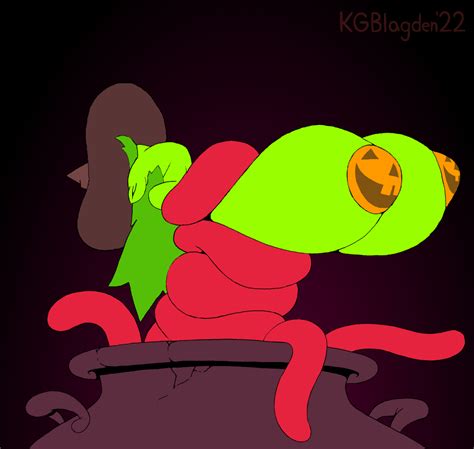 Rule 34 1girls 2d Animated Bouncing Breasts Huge Breasts Kgblagden Oc Witch Hat 8736873