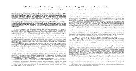 pdf wafer scale integration of analog neural networks kip dokumen tips