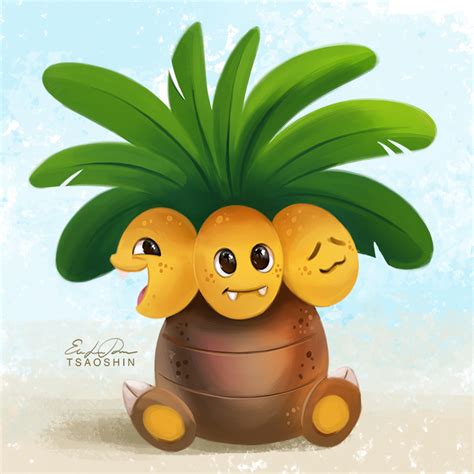 209971 Safe Artisttsaoshin Exeggutor Fictional Species Feral