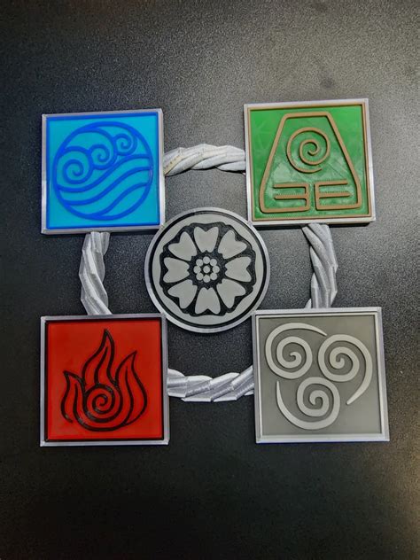 4 Elements Avatar Nathaniel Arcand 💧 🩸 💧🩸💧 Four