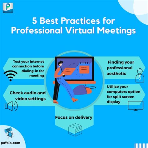 5 Best Practices For Professional Virtual Meetings Best Practice Practice Best