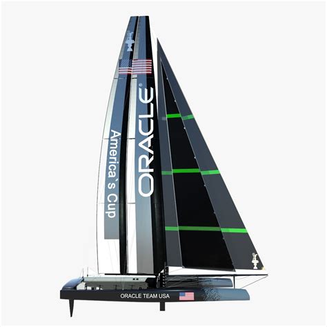 Catamaran Class Ac 72 3d Model 55 Max Fbx Unknown Free3d