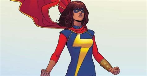 Kamala Khan Dons Captain Marvel Suit In New ‘ms Marvel Set Photos