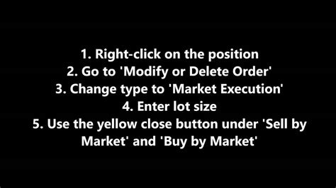 how to close part positions on mt4 closing partial trades on metatrader youtube