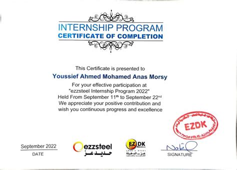youssief anas auf linkedin internship ezdk mechatronics