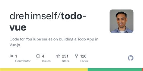Github Drehimself Todo Vue Code For Youtube Series On Building A