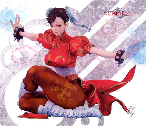 Chun Li Red By Maxieville On Deviantart