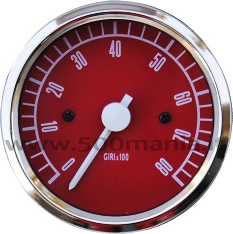 Rev Counter Red 500 Mania
