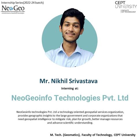 mtech geomatics geo cept university on linkedin gis remotesensing
