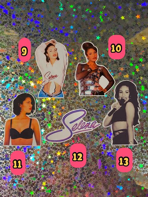 Selena Quintanilla Perez Stickers Etsy