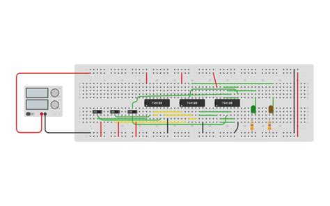 Circuit Design Fullsub Using Nand Gate Tinkercad Circuit Design Fullsub Using Nand Gate Tinkercad