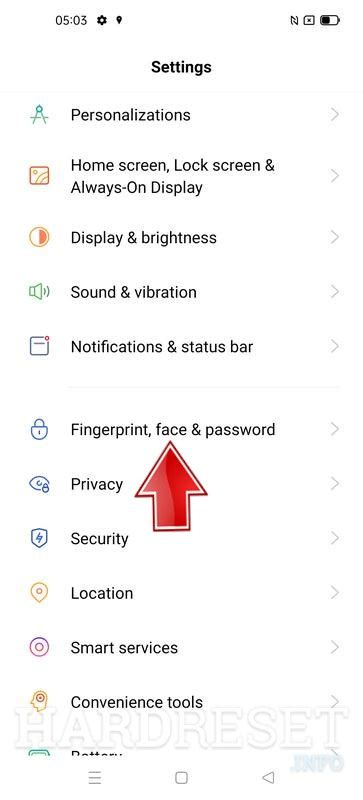 Add Fingerprint OPPO A74 5G How To HardReset Info