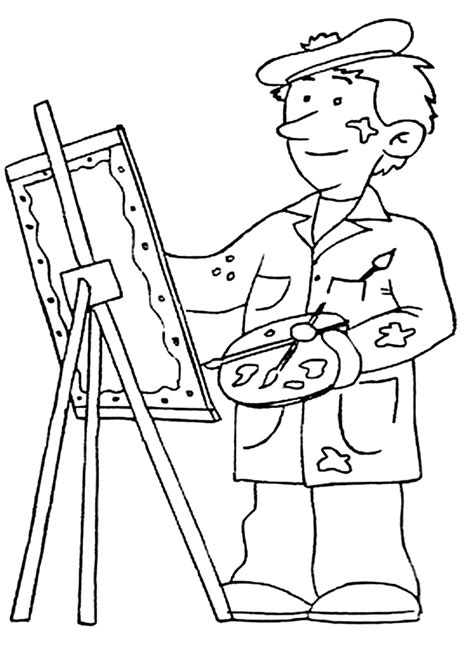 Как нарисовать профессию художника