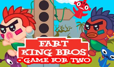 Fart King Bros Game For Two — Play On Playgama By Topovo Games