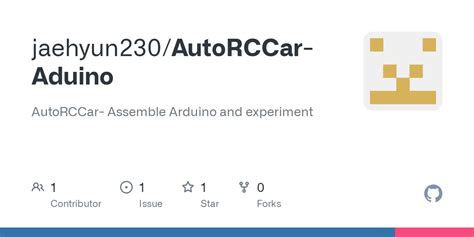 Github Jaehyun Autorccar Aduino Autorccar Assemble Arduino And Experiment