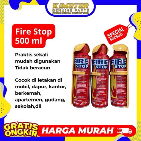 Jual Fire Stop Apar Pemadam Api Kecil 500ml Shopee Indonesia