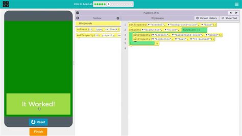 Intro To App Lab Code Org