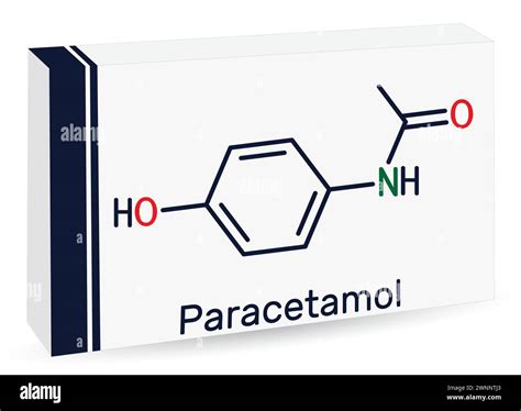 Paracetamol Acetaminophen Molecule It Is Is A Non Opioid Analgesic And Antipyretic Agent