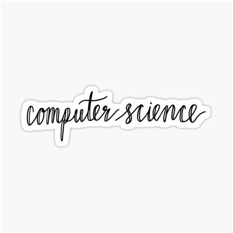 Stickers Sur Le Thème Subject Computer Science Computer Science Computer Science Subjects