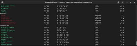 Upgrade To Fedora 39 From Fedora 38 Workstation Gui And Cli