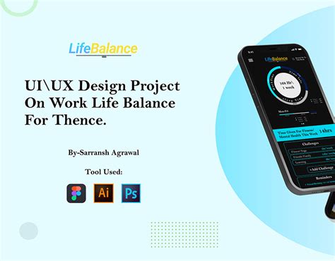 UX UI Design For Work Life Balance Aplication On Behance