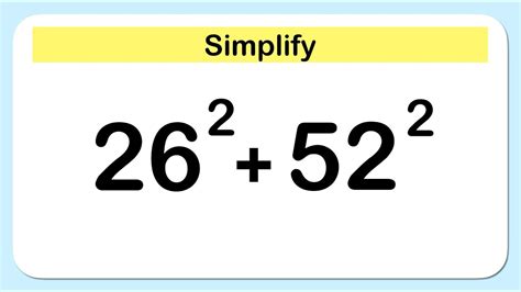 Nice Arithmetic Simplification Youtube