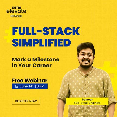 Entri Elevate On Linkedin Freewebinar Fullstackdevelopment