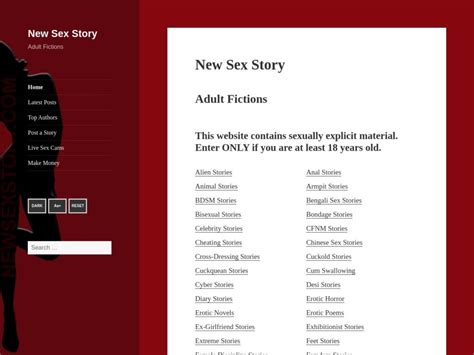 NewSexStory And Similar Sex Stories Sites The Porn Bin