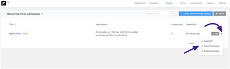 Recurring Campaign FluentCRM