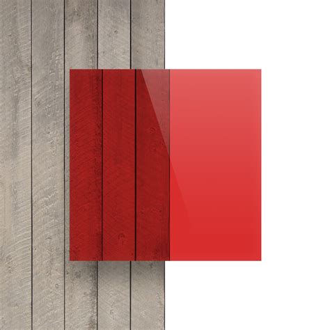 Tinted Acrylic Sheet Red 3 Mm Uk