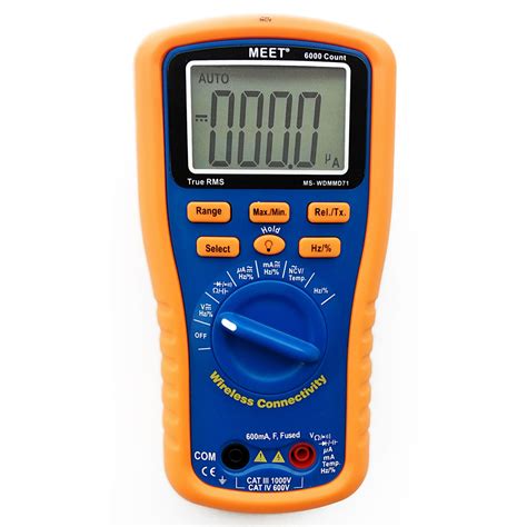Wireless Connectivity Digital Multimeter Detector Ms Wdmmd71