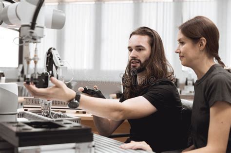 Industrial Robotics Program University Students Learning Education