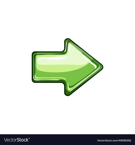 Round Glass Button Cartoon Royalty Free Vector Image