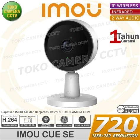 Promo Cctv Wifi Imou Cue Se 1mp 720p Kamera Cctv Pintar Bersuara Infrared Diskon 23 Di Seller