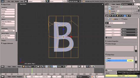 Blender Tutorial I Lattice Modifier YouTube