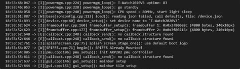 Unexpected Watch Reboot After Wake Up Request · Issue 390 · Sharandacmy Ttgo Watch · Github