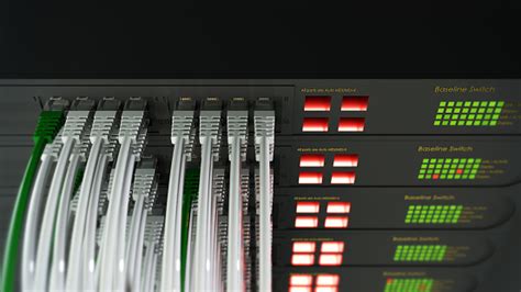 이더넷 랙마운트 스위치 및 이더넷 케이블 데이터 센터 개념 0명에 대한 스톡 사진 및 기타 이미지 0명 3차원 형태 교통 Istock