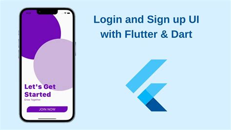 Login And Sign Up Ui With Flutter And Dart Youtube