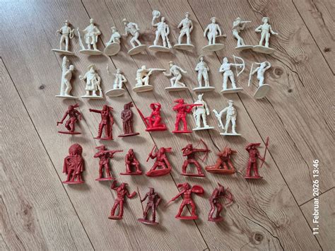 Wildwest Figuren 70er Jahre Linde Karl May Winnetou Serie Gebraucht