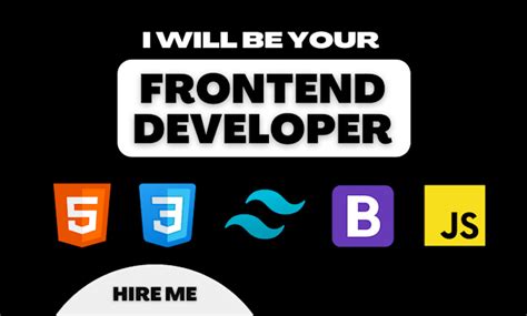 Do Frontend Website Development In Html Css Javascript Bootstrap Tailwind By Thedopeguy Fiverr
